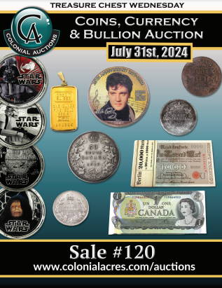 Colonial Acres Auctions – Colonial Acres Coins
